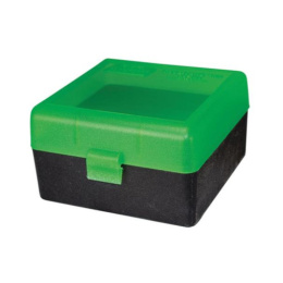 MTM Box 100 Rounds - Small Case Green / Black - RELOADER