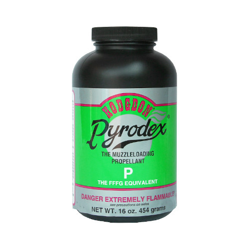 Hodgdon Pyrodex P (FFFG) Smokeless Handgun Powder - 454 g - RELOADER