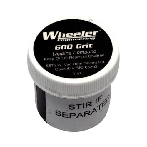 Wheeler Replacement 600 grit lapping compound - 1 oz. jar - RELOADER